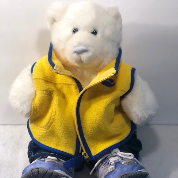 Build-A-Bear | Toys | Build A Bear White Teddy Bear | Poshmark